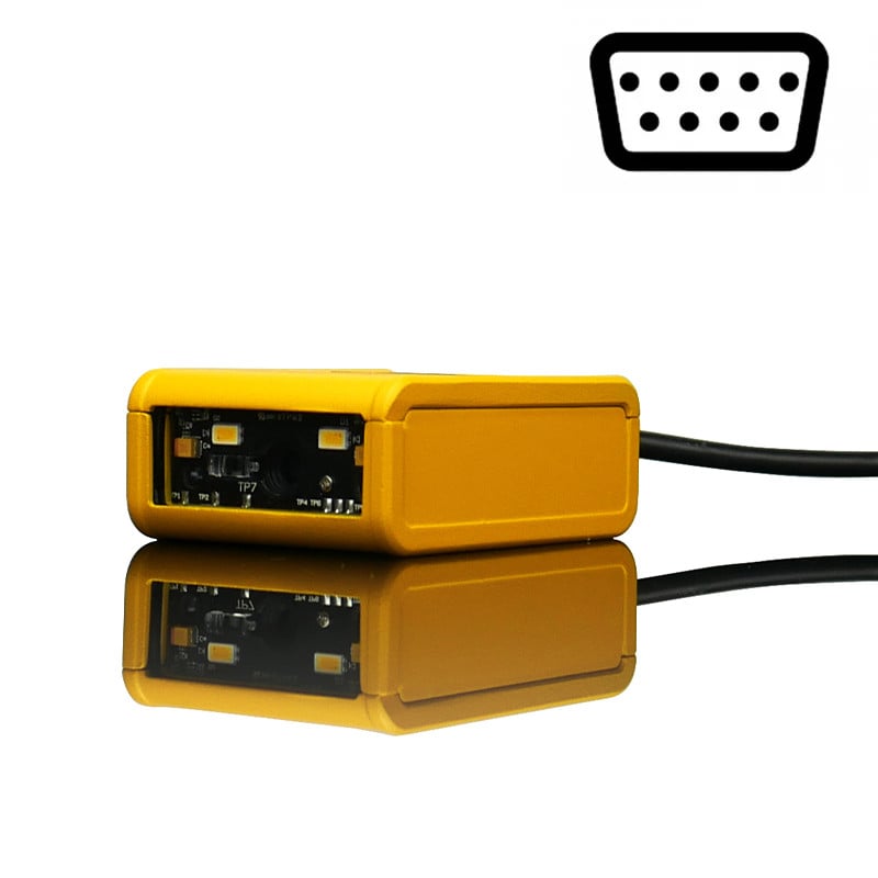 Schnelles Scannen dank des stationären Barcode-Scanners HD201-RS232